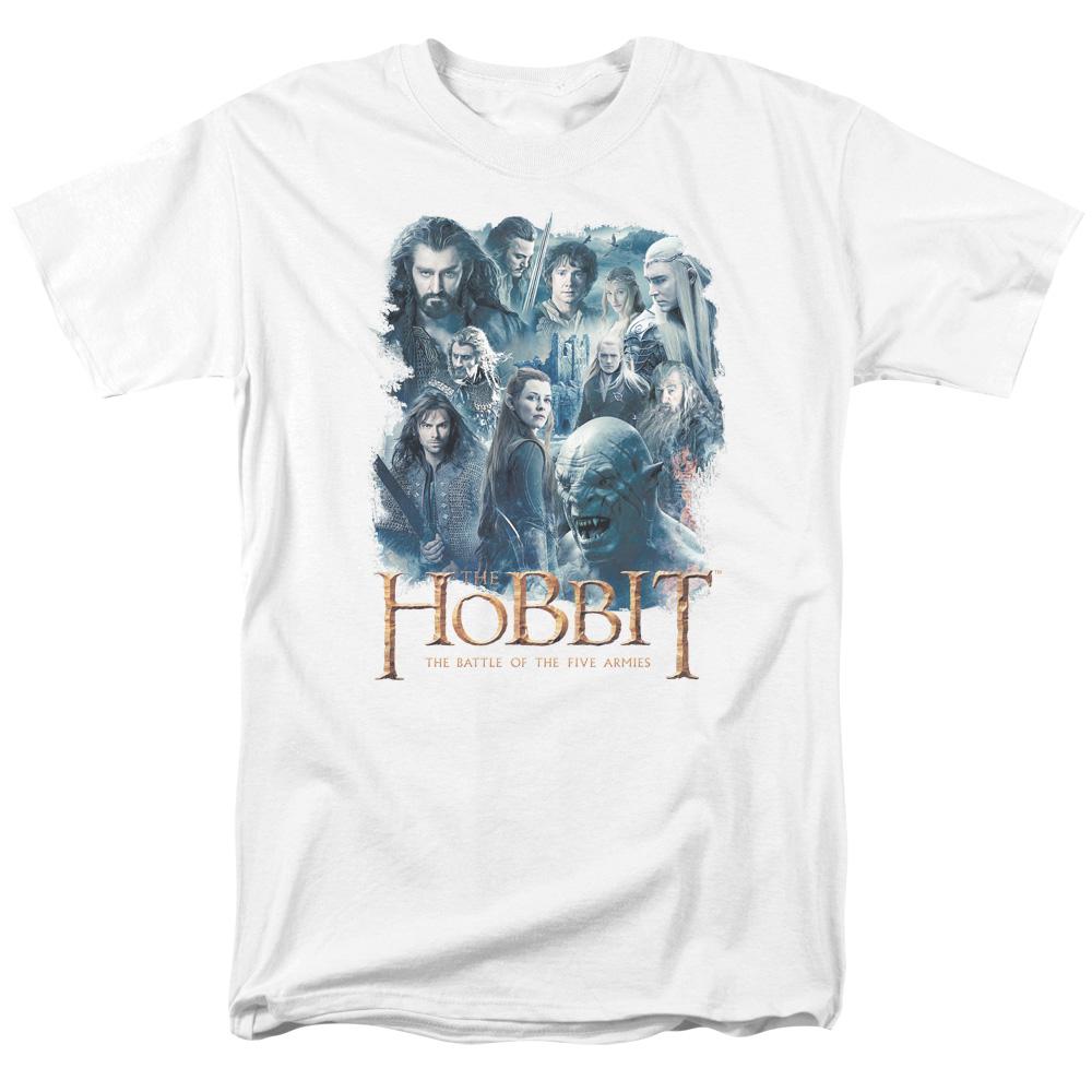 The Hobbit: The Battle of the Five Armies Main Characters T-shirt ...